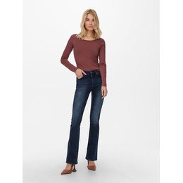 Only Jeans - Flare fit - in Dunkelblau - 34% | Größe L/L32 | Damenjeans