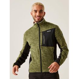 Regatta Fleecejacke "Baslinn" in Khaki - 72% | Größe M | Herren-pullover-sport