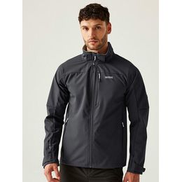 Regatta Softshelljacke "Arana" in Anthrazit - 72% | Größe M | Herren-outdoorjacken