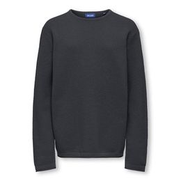 Only & Sons Only&Sons Pullover "Panter" in Anthrazit - 37% | Gr&ouml;&szlig;e 122/128 | Kinder-pullover