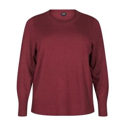 ZIZZI Pullover 'Flnoma' Damen Gr&ouml;&szlig;e 5XL/6XL dunkelrot