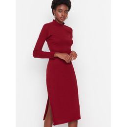 Trendyol Kleid Damen Gr&ouml;&szlig;e S bordeaux