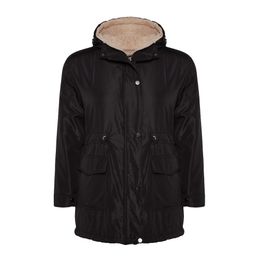 Trendyol Curve Winter Parka female Black size 44