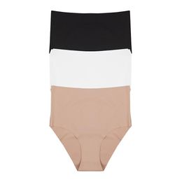 Trendyol Slip Damen Größe XL nude / schwarz / weiß