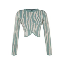 Trendyol Pullover Damen Größe M beigemeliert / mint