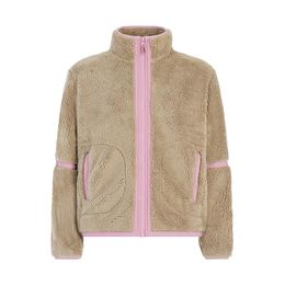 Protest Outdoorjacke Damen Größe L camel / rosa