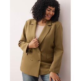 Trendyol Curve Blazer Damen Gr&ouml;&szlig;e 46 oliv