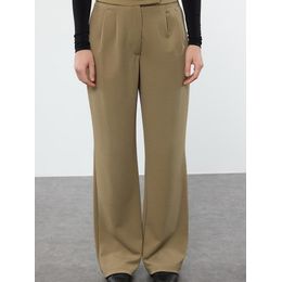 Trendyol Hose Damen Größe 34 khaki