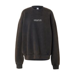 Karo Kauer Sweatshirt Damen Gr&ouml;&szlig;e XS/S schwarzmeliert / wei&szlig;