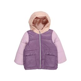 United Colors Of Benetton Jacke Mädchen Größe 116 lila / pflaume / apricot