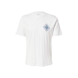 Volcom T-Shirt 'OBTICAL BSC' Herren Gr&ouml;&szlig;e S dunkelblau / apricot / wei&szlig;