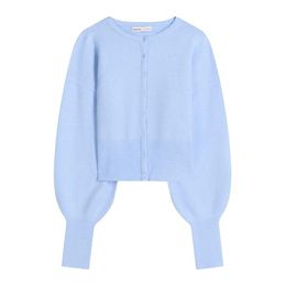 Bershka Strickjacke Damen Größe M himmelblau
