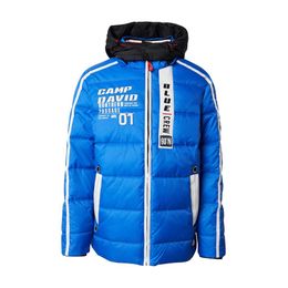 CAMP DAVID Jacke Herren Größe XXXL royalblau / rot / weiß