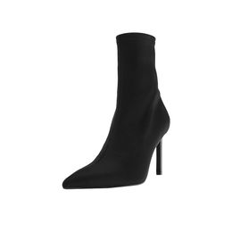 Pull&Bear Pull&Bear Stiefelette Damen Größe 38 schwarz Winterschuhe