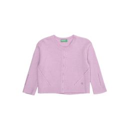 United Colors Of Benetton Strickjacke M&auml;dchen Gr&ouml;&szlig;e 104 lavendel
