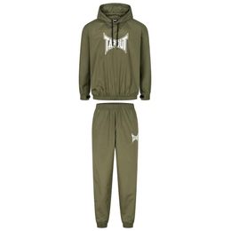Tapout Jogginganzug 'Terraza' Herren Größe M oliv / weiß
