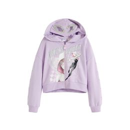 Desigual Zip-Up Hoodie 'Ghost Spider ' girl Purple size 5/6