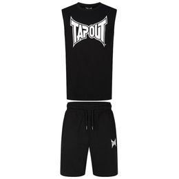 Tapout Trainingsanzug 'Diego' Herren Gr&ouml;&szlig;e XL schwarz / wei&szlig;