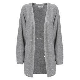 Influencer Knit Cardigan female Grey size M