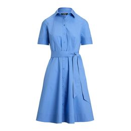 Lauren by Ralph Lauren Lauren Ralph Lauren Shirt Dress 'FINNBARR' female Blue size 12