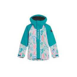 O`Neill O'NEILL Jacke M&auml;dchen Gr&ouml;&szlig;e 104 blau / grau / gr&uuml;n / pink
