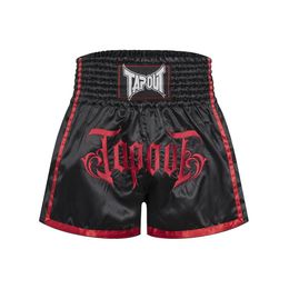Tapout Sportshorts 'Diablo' Herren Größe S rot / schwarz