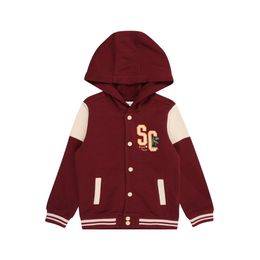 s.Oliver Sweatjacke Jungen Größe 140 creme / grün / orange / bordeaux
