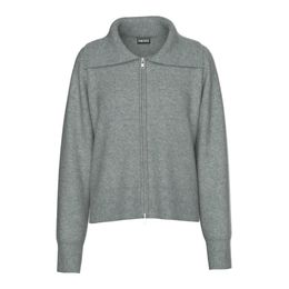 Pieces Knit Cardigan female Grey size M