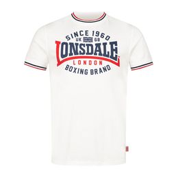 Lonsdale Shirt 'Gavrene' male White size L