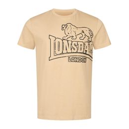 Lonsdale Shirt 'Langsett' male Beige size M