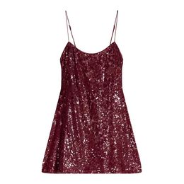 Bershka Kleid Damen Gr&ouml;&szlig;e 38 weinrot