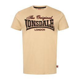 Lonsdale Shirt 'Cotha' male Beige size XL