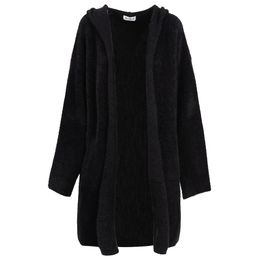 Influencer Strickmantel Damen Größe M schwarz