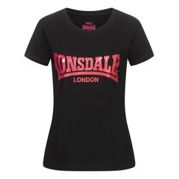 Lonsdale Shirt 'Cartmel' female Black size XL