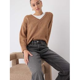 Trendyol Pullover Damen Gr&ouml;&szlig;e L camel