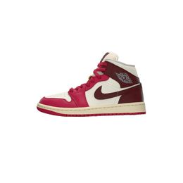 Jordan Sneaker 'Air Jordan 1' Damen Größe 40 hellbeige / mint / rot / weinrot
