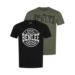BEN LEE Benlee Shirt 'Darcut' male Green, Black size M