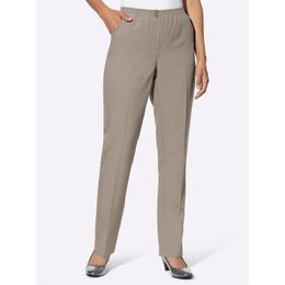 WITT Damen Schlupfhose mit Rundum-Dehnbund, schlamm, Gr&ouml;&szlig;e 24
