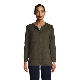 LANDS' END PrimaLoft Steppjacke, Damen,  Grün, Baumwoll-Mischung/Baumwolle Modal, by Lands' End