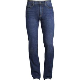 LANDS' END Performance-Jeans, Slim Fit, Herren,  Blau, by Lands' End