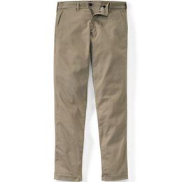 LANDS' END Ultimativ-Chino in Wunschlänge, Slim Fit, Herren,  Beige, Baumwolle/Elasthan/Polyester, by Lands' End