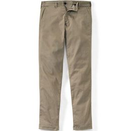 LANDS' END Ultimativ-Chino in Wunschl&auml;nge, Slim Fit, Herren,  Beige, Baumwolle/Elasthan/Polyester, by Lands' End