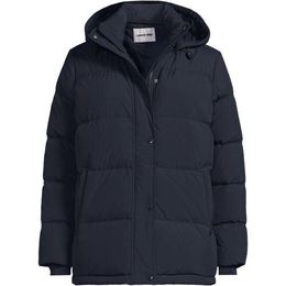LANDS' END Wasserabweisende Daunenjacke, Damen,  Blau, Nylon/Daunen, by Lands' End