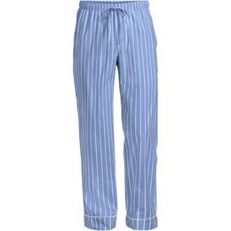 LANDS' END Essenzielle Pyjama-Hose aus Baumwolle, Herren,  Weiß, Baumwolle, by Lands' End