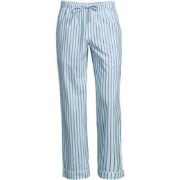 LANDS' END Essenzielle Pyjama-Hose aus Baumwolle, Herren,  Blau, Baumwolle, by Lands' End