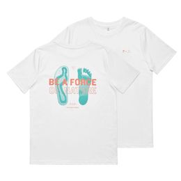 Vivobarefoot Force Of Nature T-Shirt Bekleidung Unisex weiß