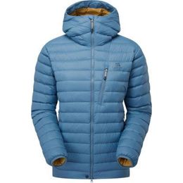 Mountain Equipment Earthrise Hooded Womens Jacket stellar blue - Gr&ouml;&szlig;e 16 UK Damen 006400
