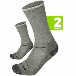 Lorpen Merino Hiker 2 Pack Eco grey - Gr&ouml;&szlig;e L 43-46 6610074
