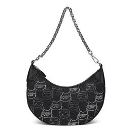 K by KARL LAGERFELD Karl Lagerfeld Schultertasche 'Ikon' Damen Größe One Size schwarz