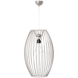 Kayoom Hängeleuchte "Hängelampe Reyna 110", silber, 1, H: 55cm, 1 Stk., Leuchten, Industrie- und Nostalgie-Design